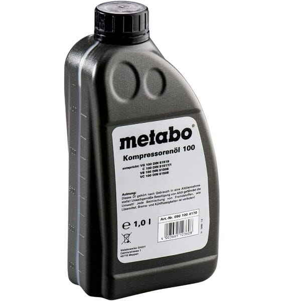 Metabo kompressor olje 1 L - Torsvang Maskin AS